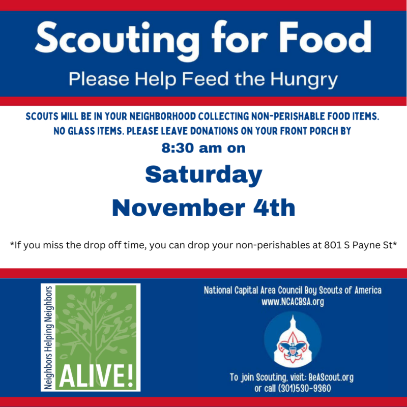 scouting for food social | ALIVE!